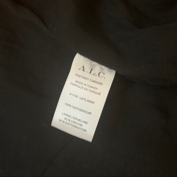 A.L.C. | Jackets & Coats | Alc Duvall Moto Jacket Blush Pink Leather ...